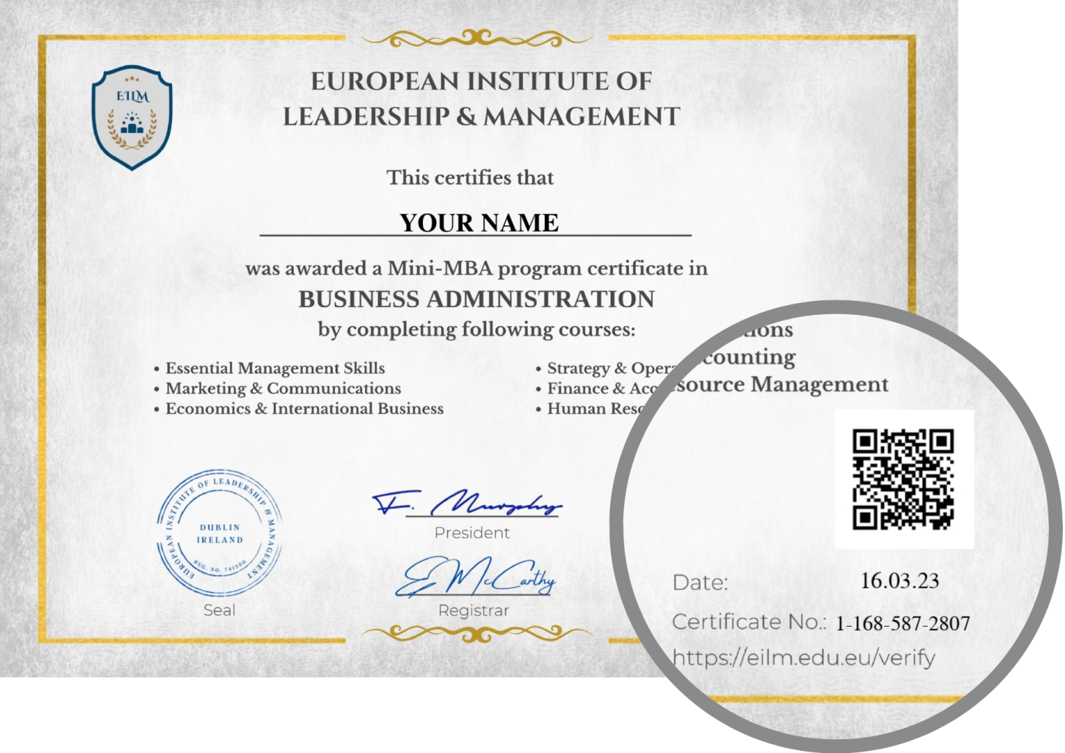 Verification - EILM.EDU.EU