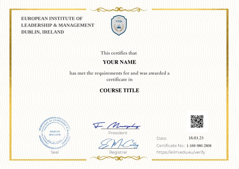 IT Management - EILM.EDU.EU